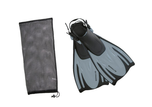 T-Jet Adjustable Foot Fin Silver | Product